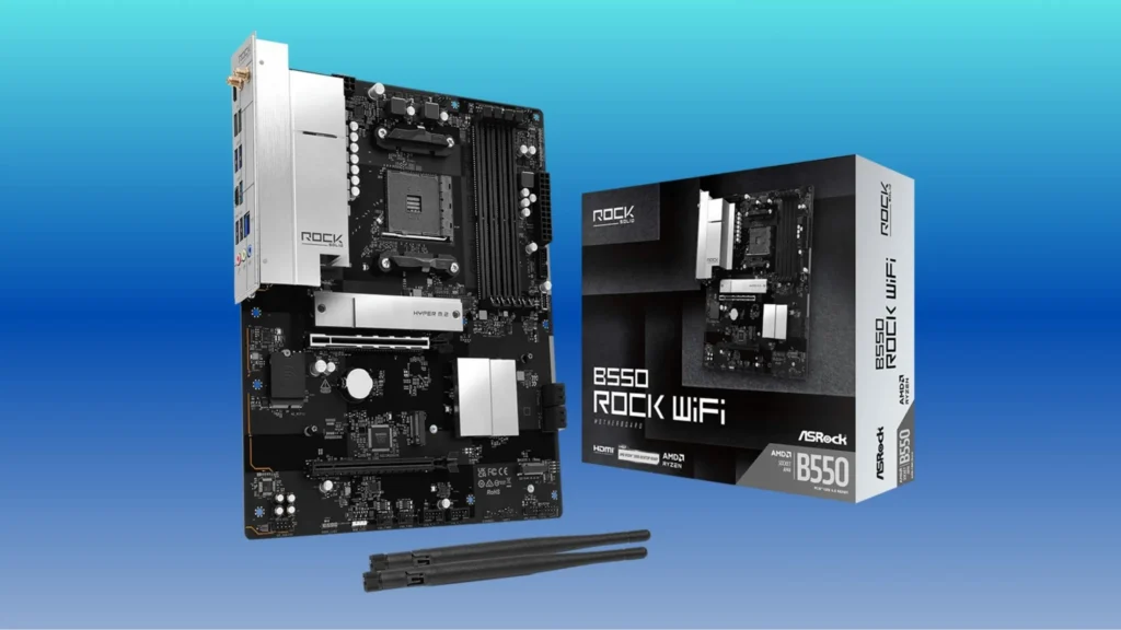 ASRock B550 Rock WiFi Adds Wi-Fi 6E to AM4 - PCVenus